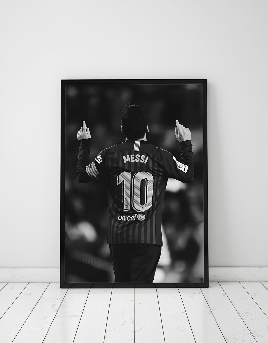 Lionel Messi Canvas Poster Home Décor, Wall Art Décor Lionel Messi ...
