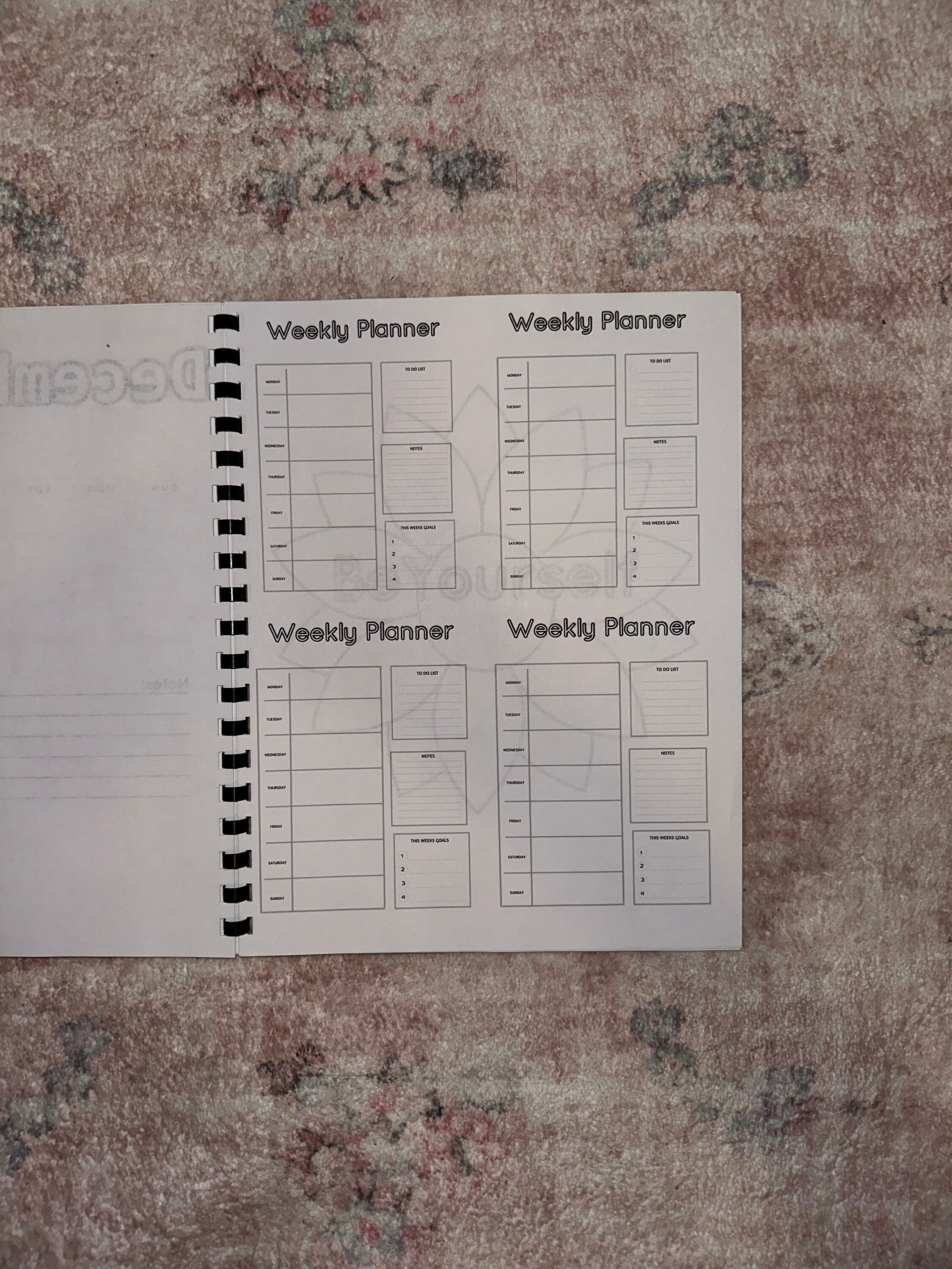 2024 Coloring Book Planner - Etsy