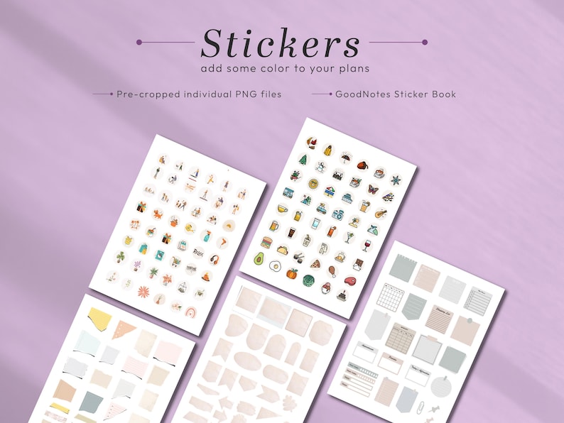 2026 Digital Planner Bundle – Calendar Sync, Stickers, Trackers ...