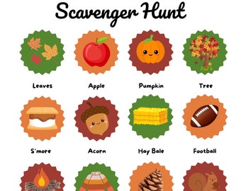 5 Senses Photo/video Scavenger Hunt - Etsy