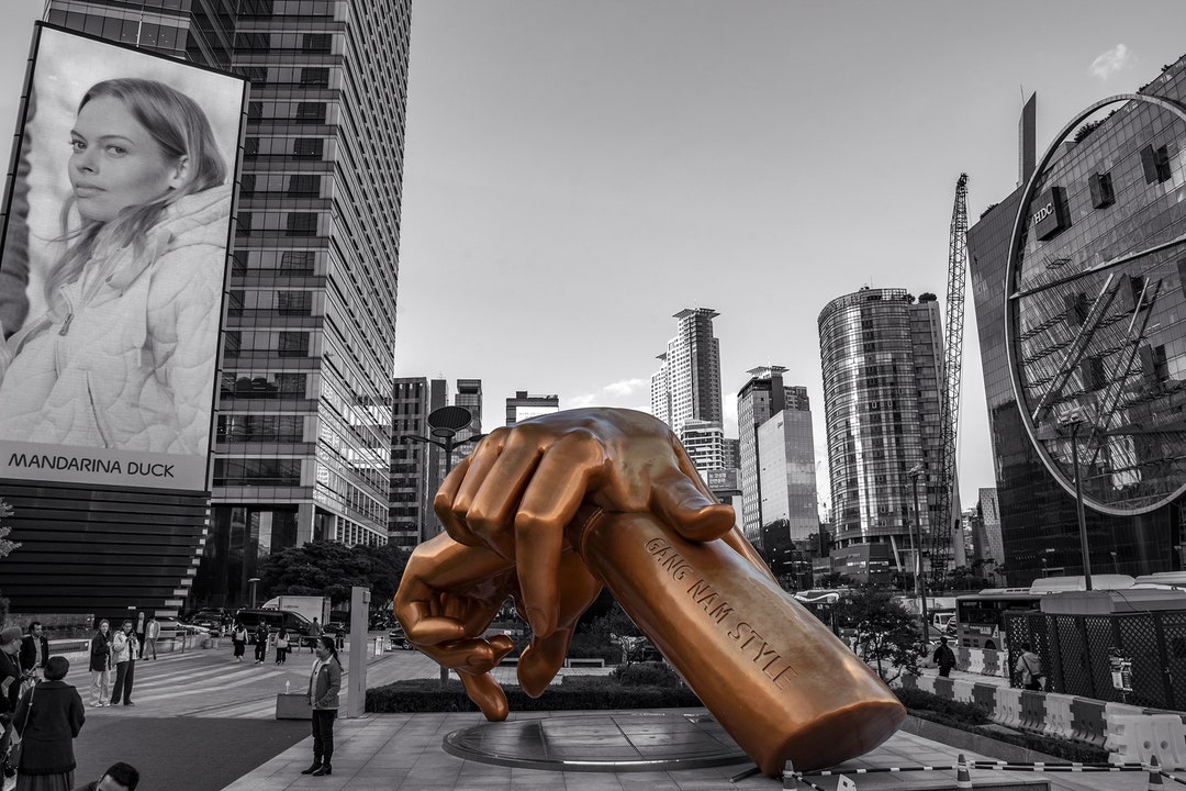 Seoul Korea - Gangnam Style - City - Street - Modern - Urban - Tourists ...