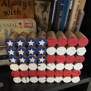 Cork American Flag Large - Etsy