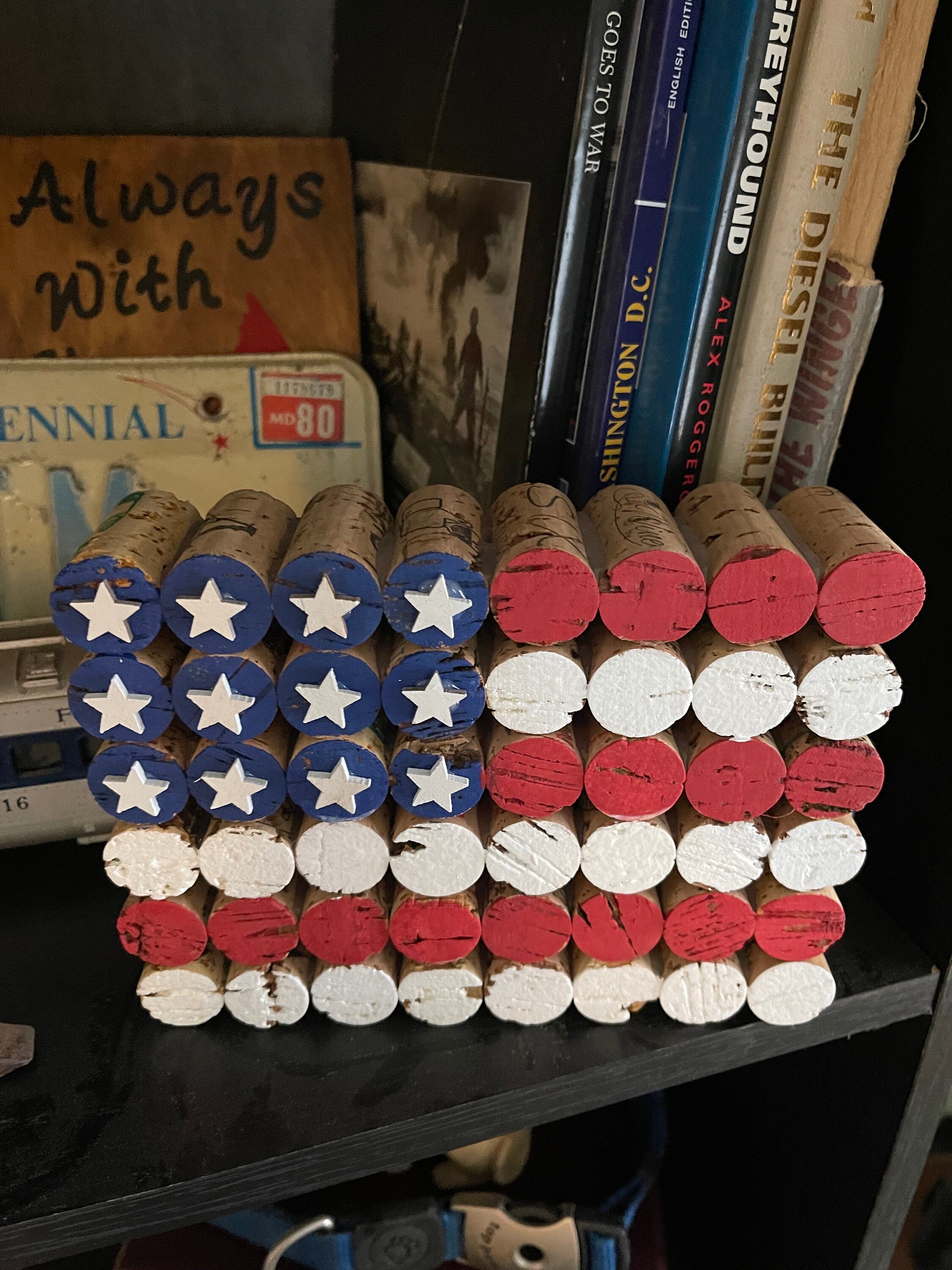 Cork American Flag Large - Etsy