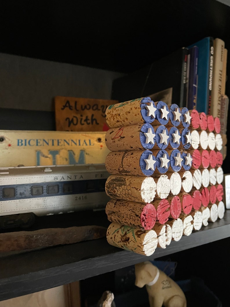 Cork American Flag Large - Etsy