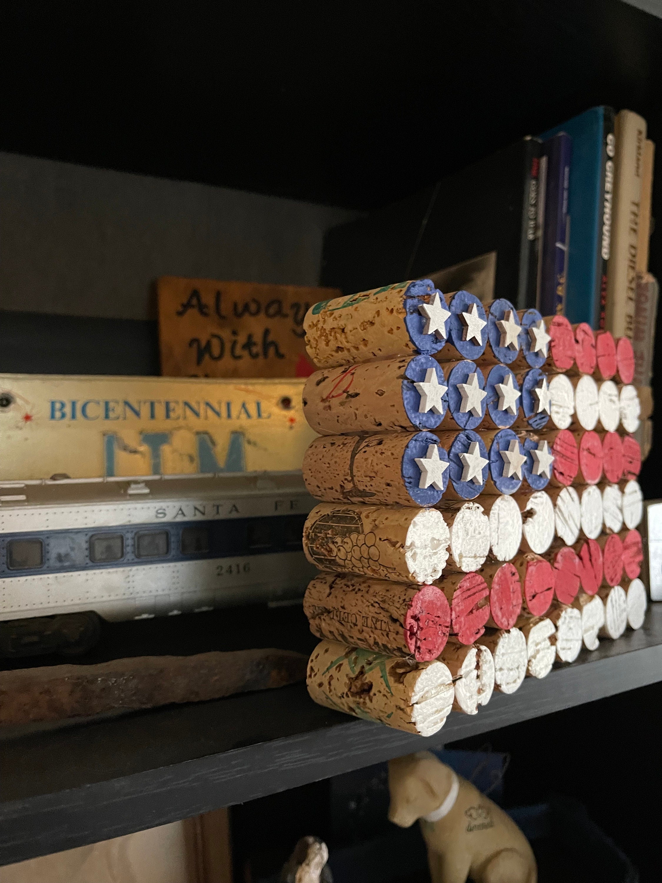 Cork American Flag Large - Etsy