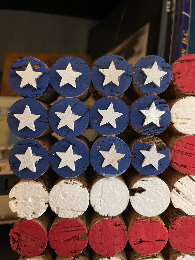 Cork American Flag Large - Etsy