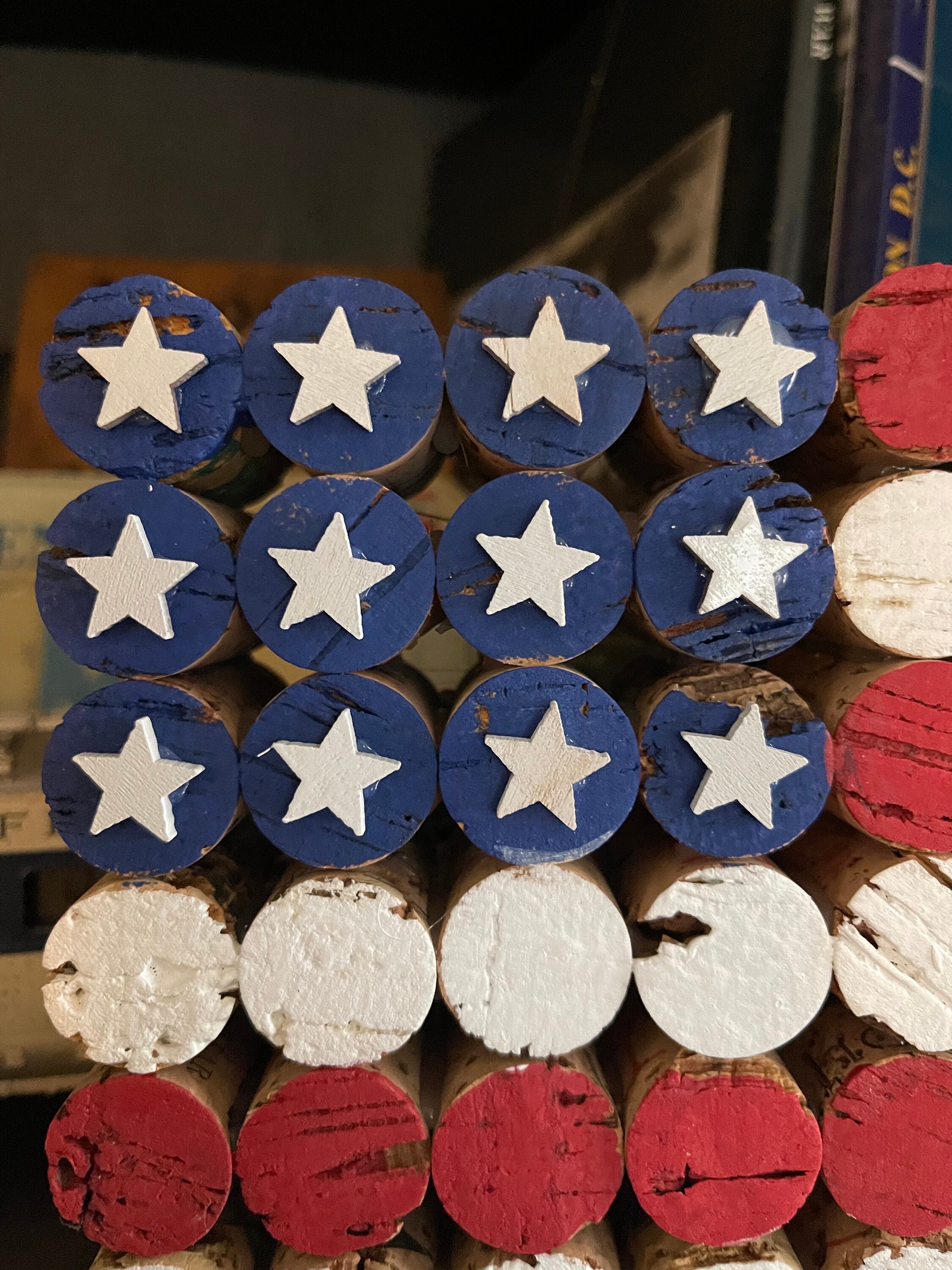 Cork American Flag Large - Etsy