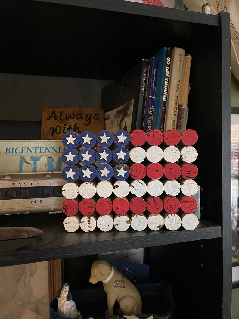 Cork American Flag Large - Etsy