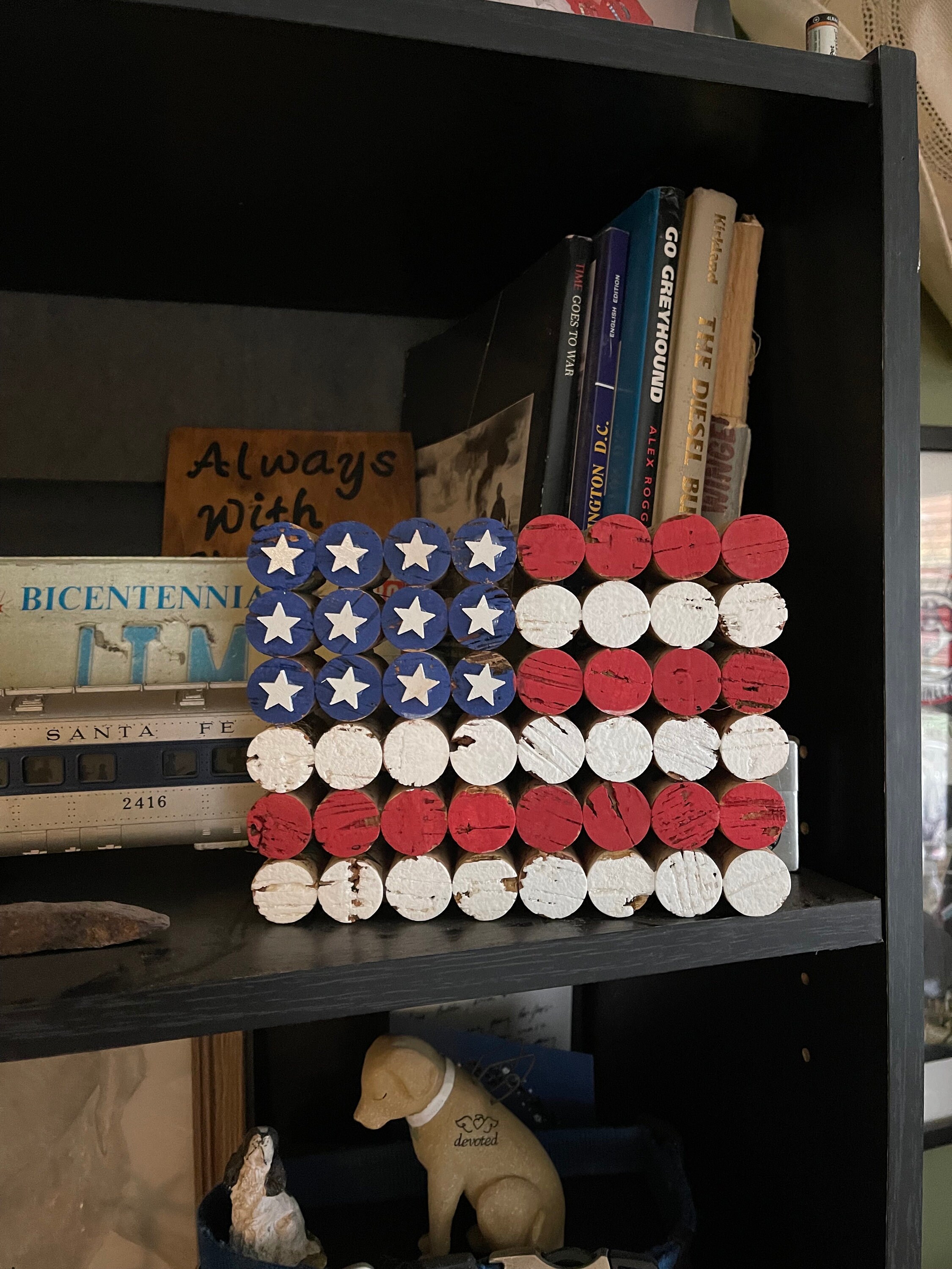 Cork American Flag Large - Etsy