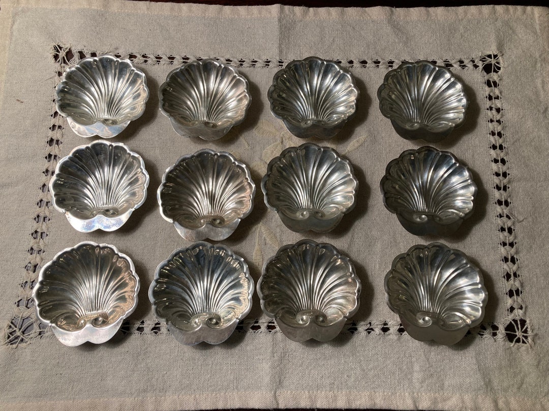 Sterling Shell Shaped Butter/salt/nut Dishes Set of 12 - Etsy