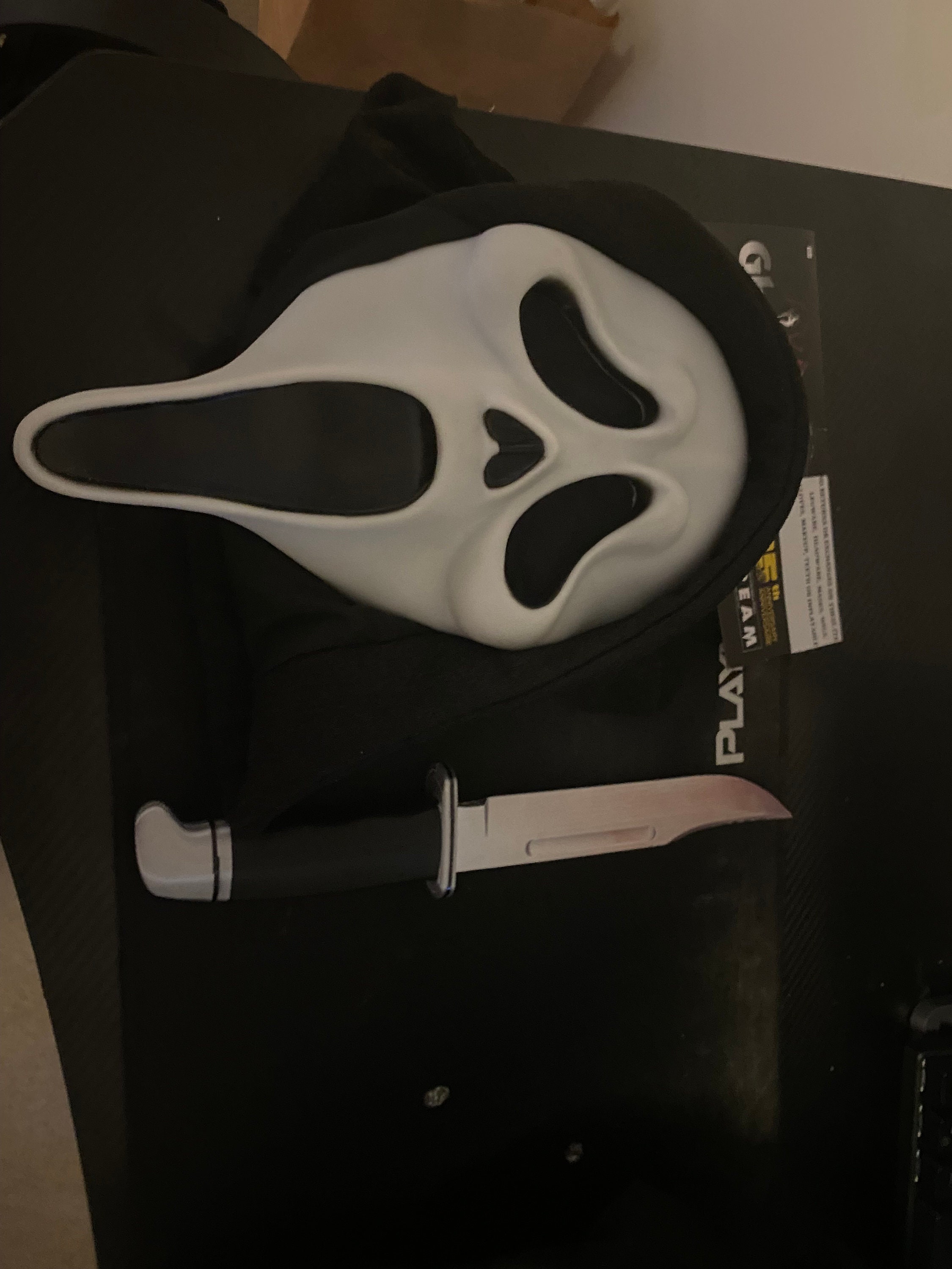 Ghostface Set Mask Robe and Knife - Etsy UK