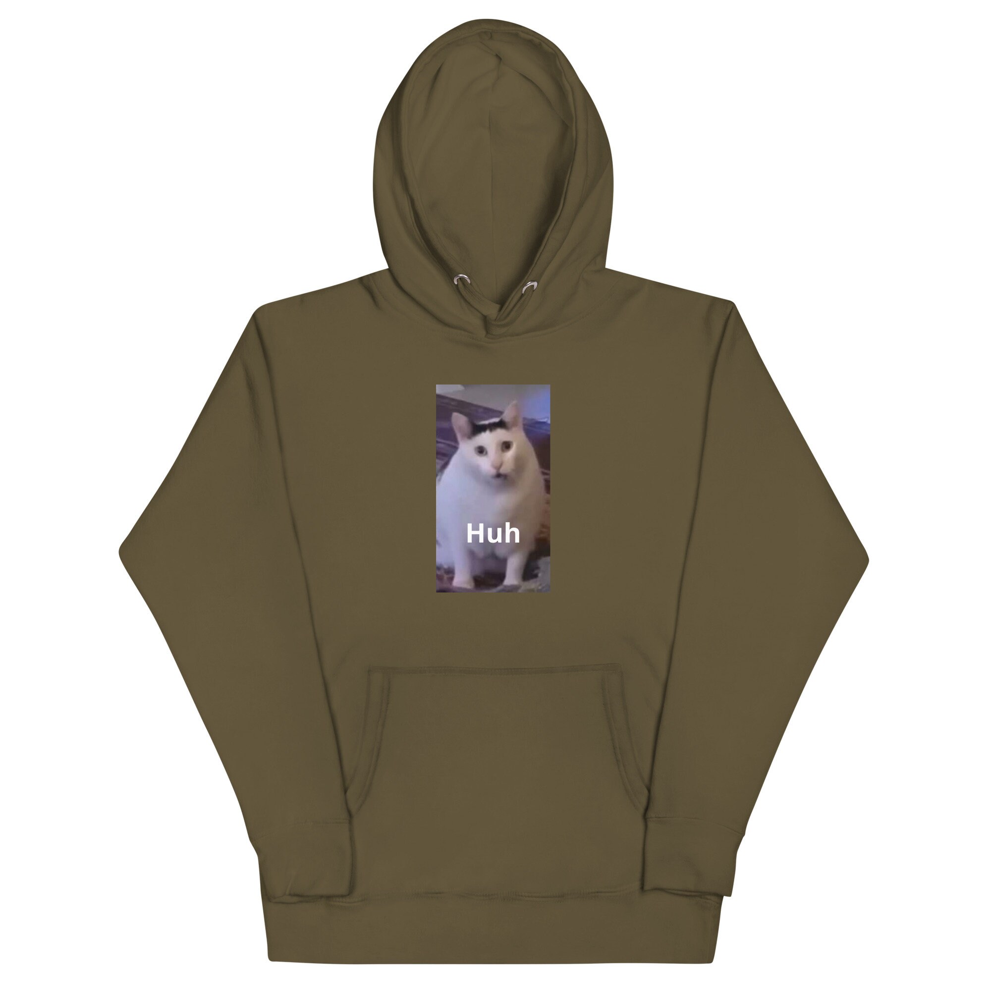 Huh Cat Meme Unisex Hoodie - Etsy