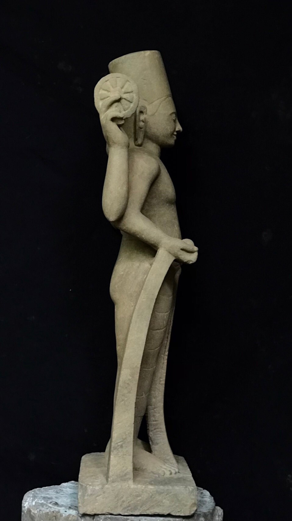 Vishnu Ancient Khmer Art phnom Da Style Artsculptures From - Etsy