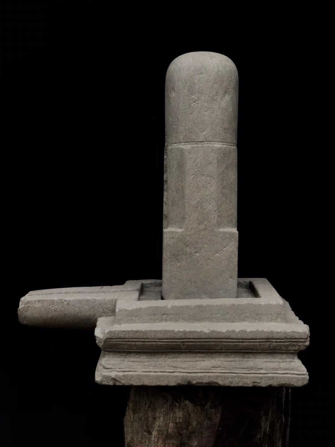 Lingam , Shiva Lung Baphuon Art Ancient Khmer Sculpture From Natural ...