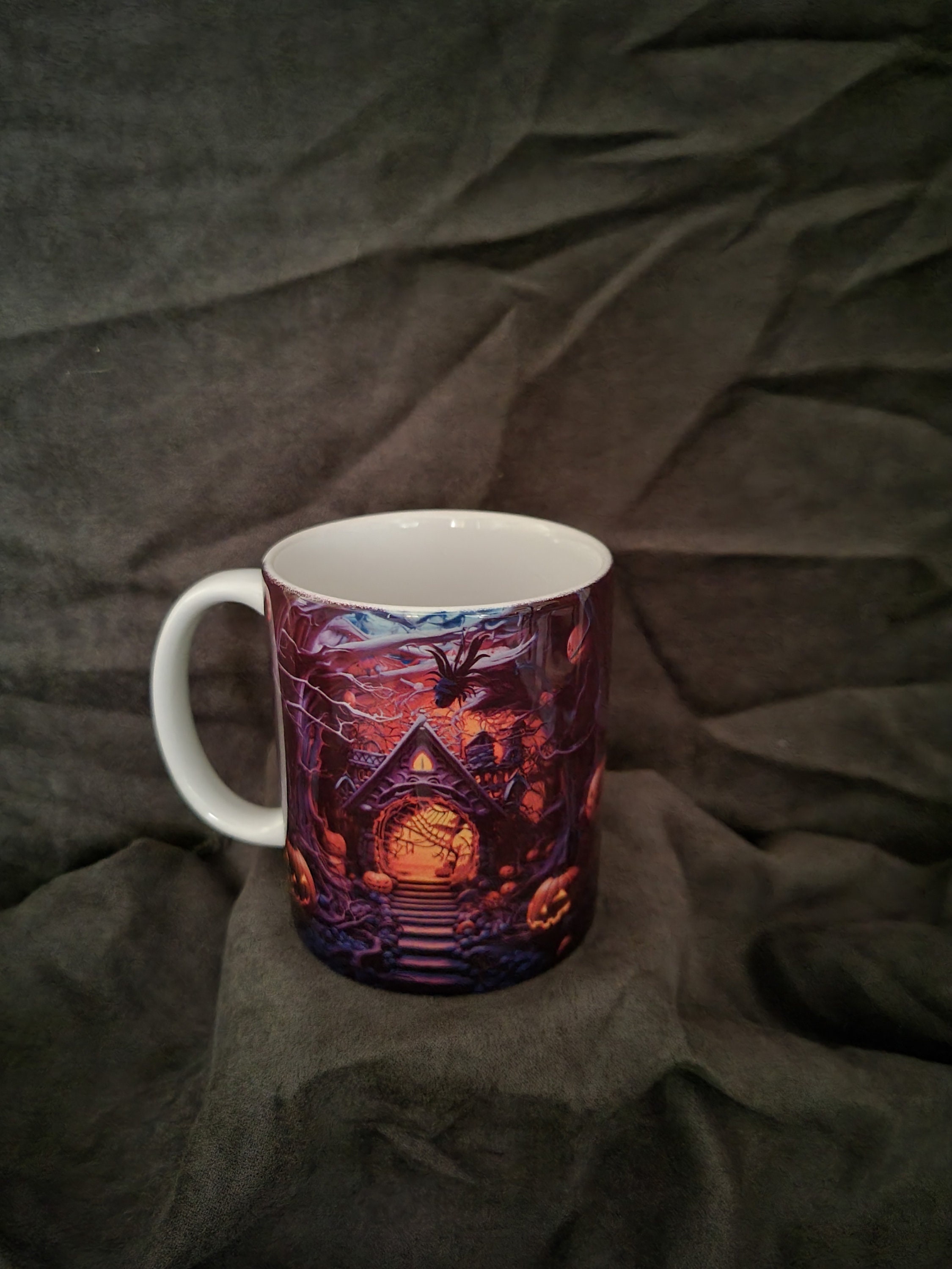 Spooky Halloween Coffee Mugs.great for Party's or Gift Giving - Etsy