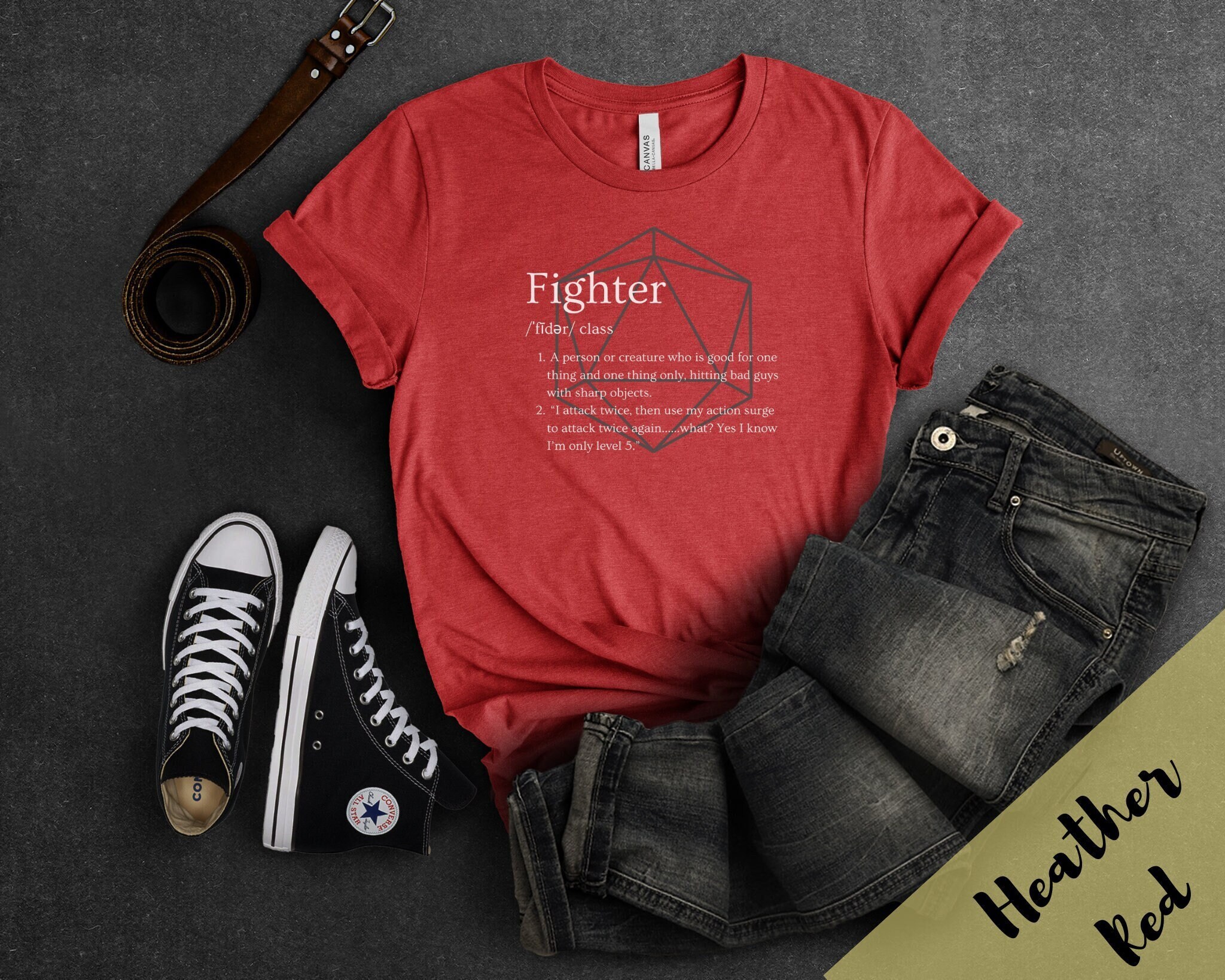 Fighter Definition Dungeons and Dragons Shirt Dnd Tee - Etsy