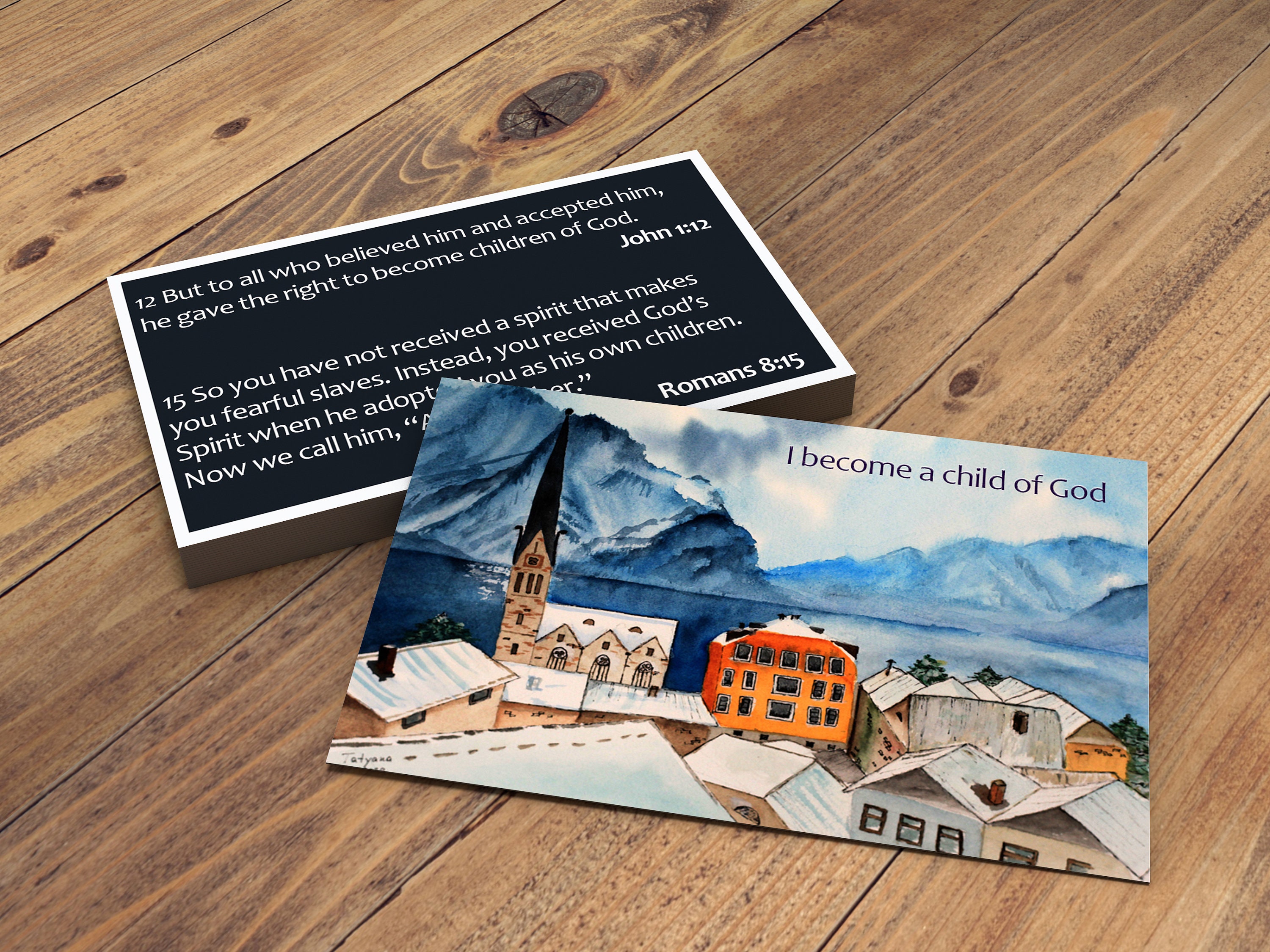 Bible Affirmation Cards, Scripture Cards, Identity in Christ, Bible ...