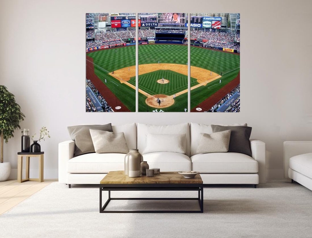 Yankee Stadium Canvas Wall Art, New York Stadium Canvas Print Decor ...