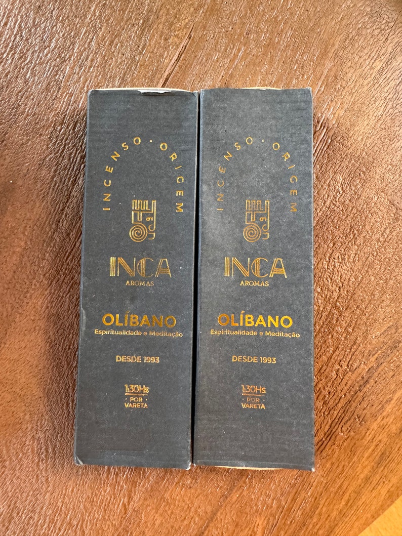 Inca Aromas Brazilian Incense Sticks / BEST SELLER / Handmade, Long ...