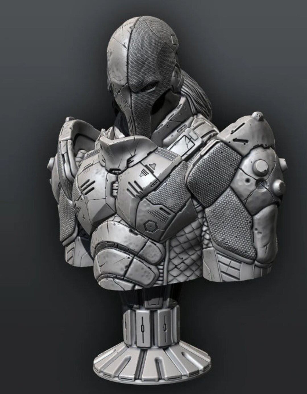 3D Printed Deathstroke Bust - Etsy