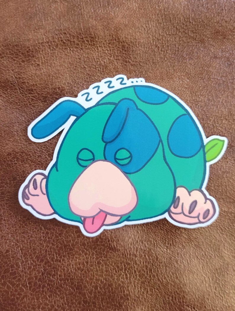 Oatchi & Moss Vinyl Gloss Water-resistant Die Cut Sticker - Etsy