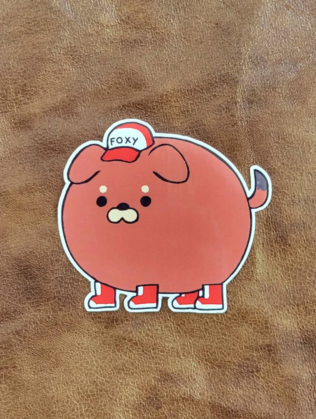 Dog With Shoes Vinyl Gloss Water-resistant Die Cut Sticker - Etsy
