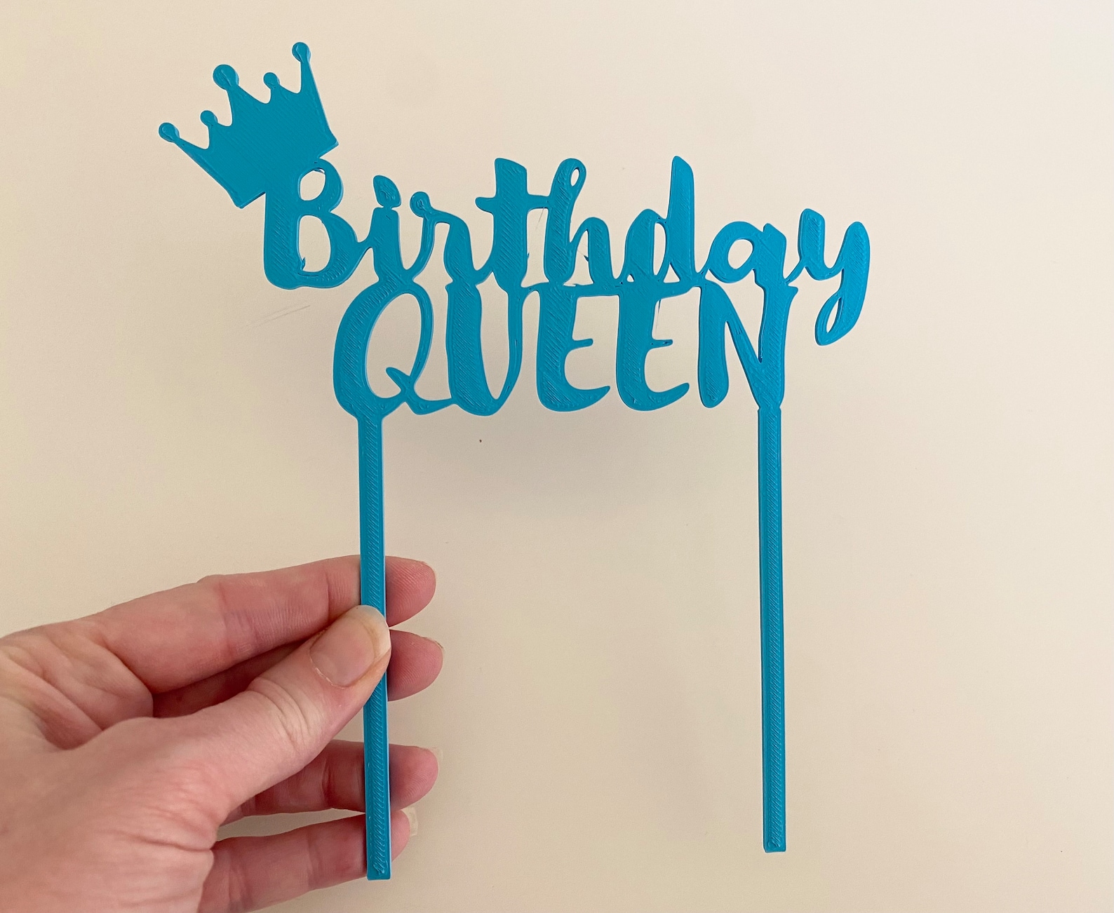 Birthday Queen Cake Topper - Etsy