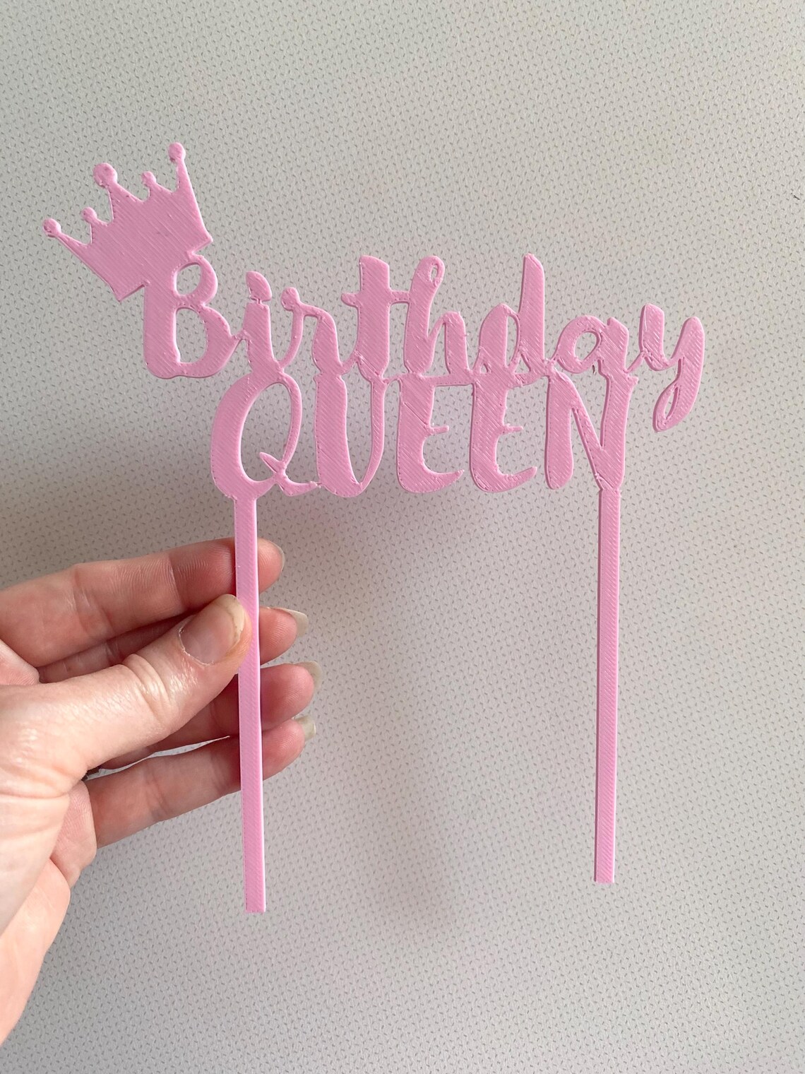 Birthday Queen Cake Topper - Etsy