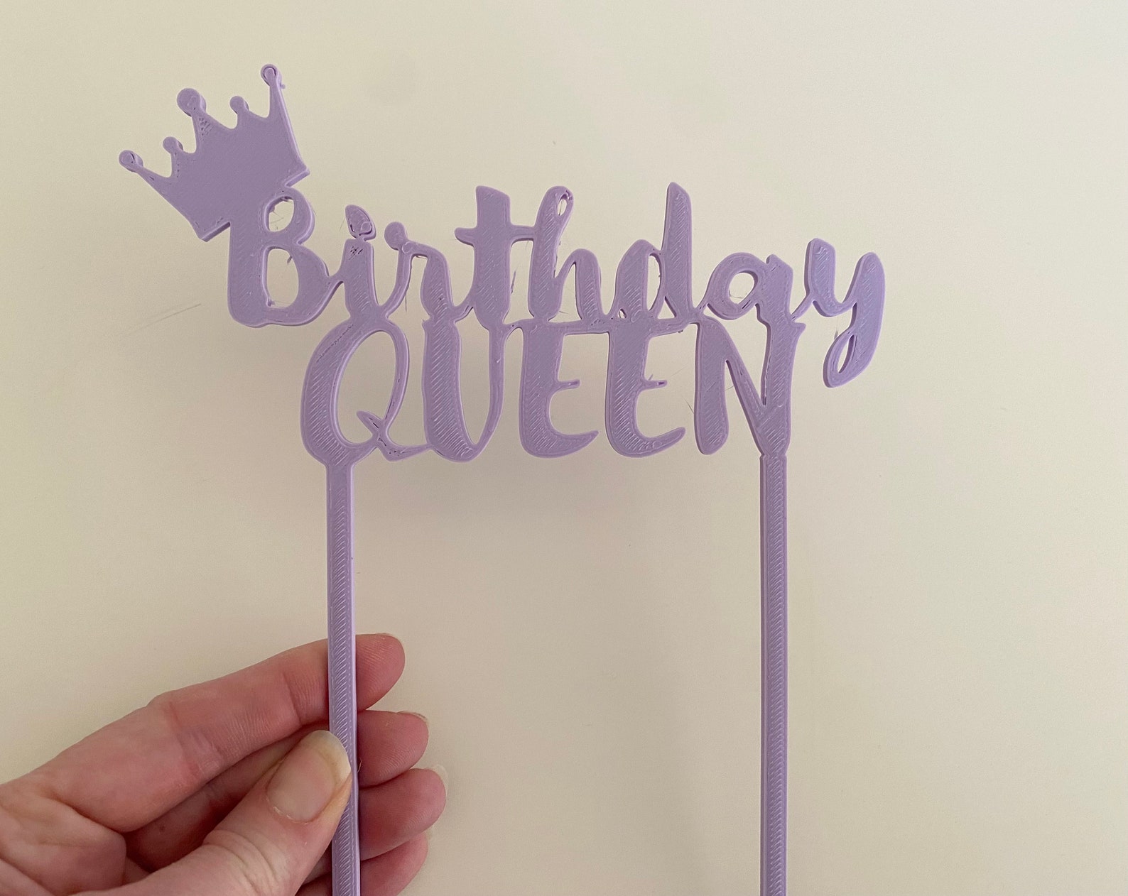 Birthday Queen Cake Topper - Etsy