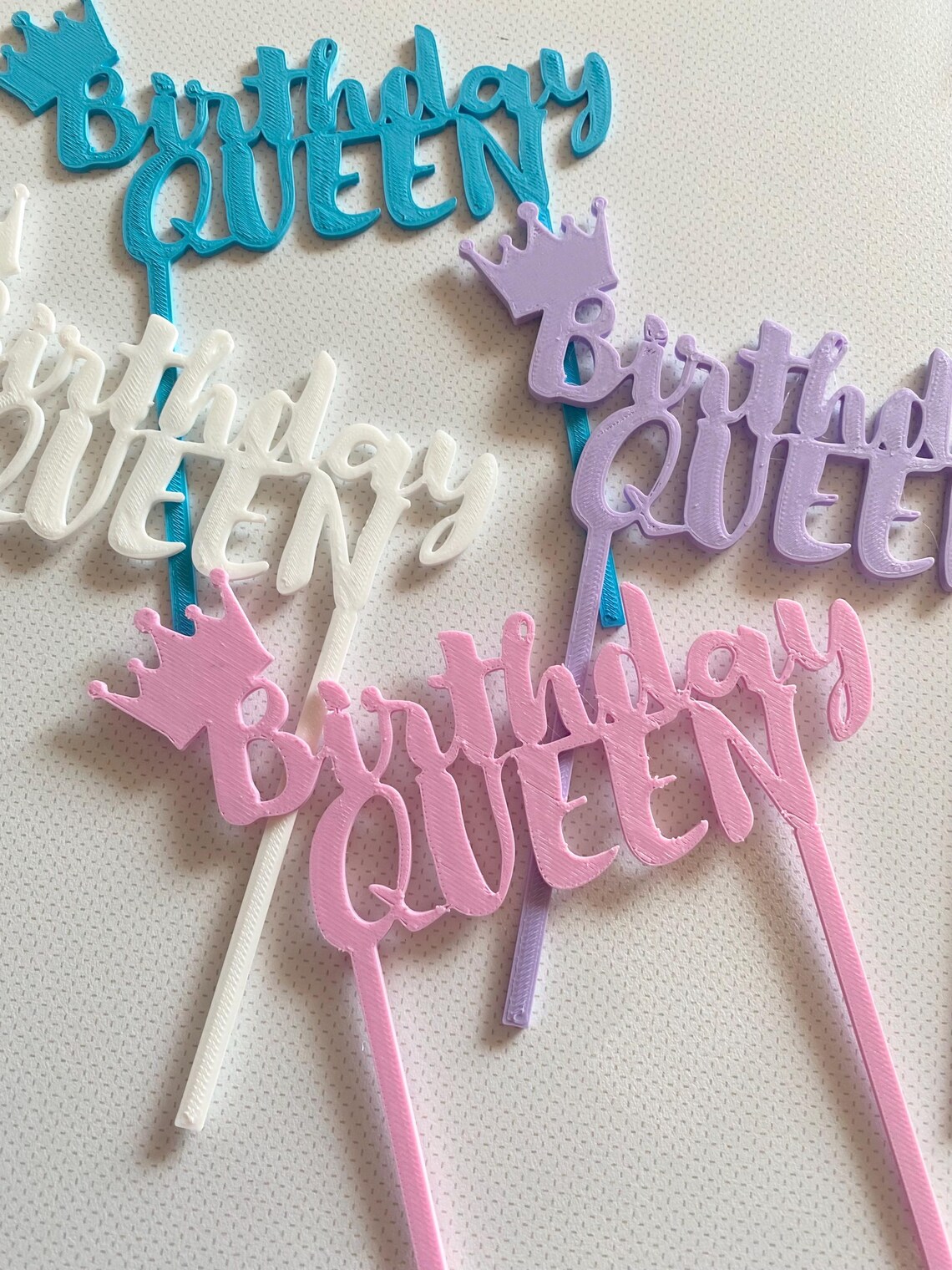 Birthday Queen Cake Topper - Etsy