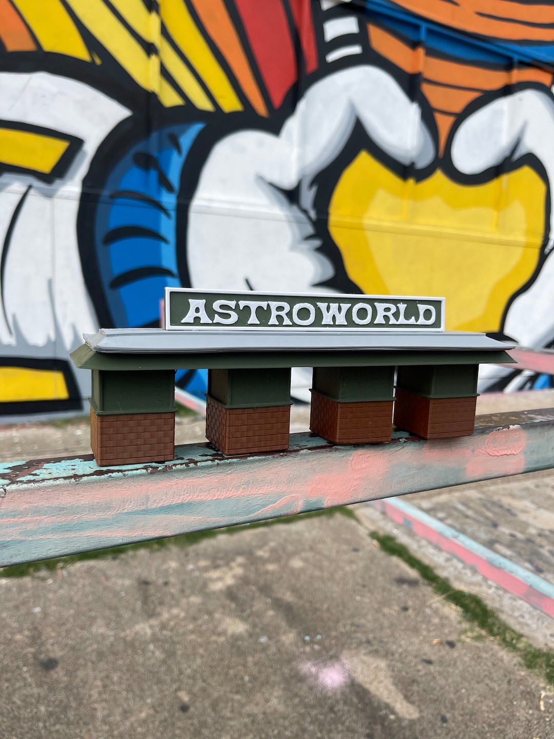 ASTROWORLD Old School Vintage Nostalgia Retro Houston Six Flags Ticket ...