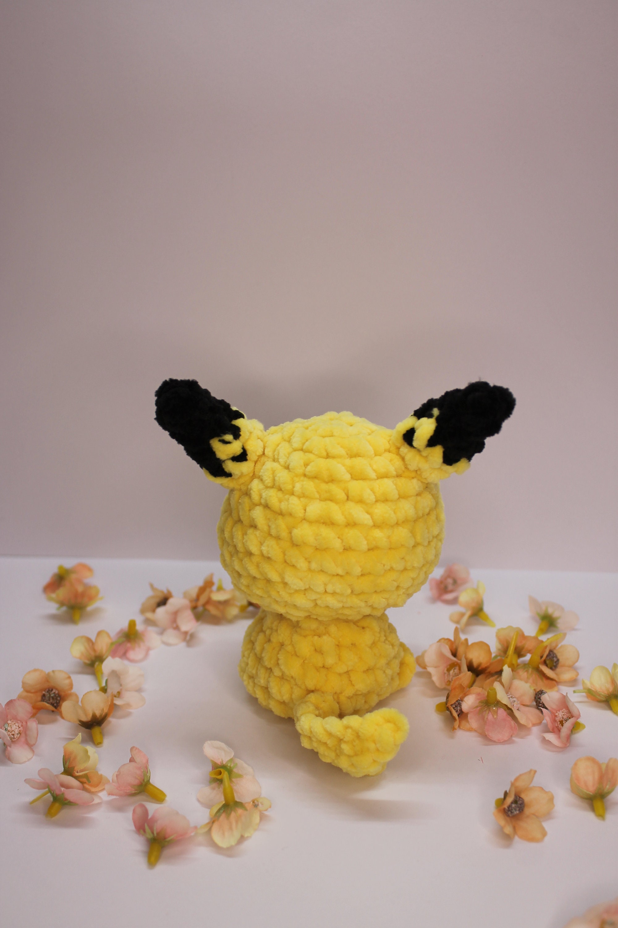 Pocket Pichu/pikachu Crochet Plush Amigurumi - Etsy