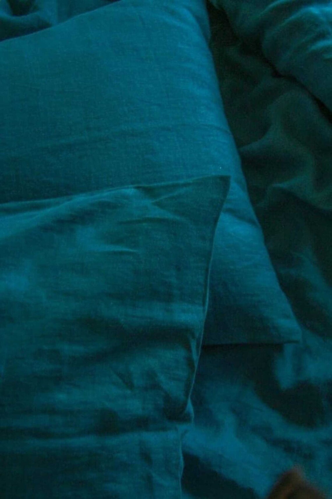 Sea Blue Cotton Duvet Cover Christmas Day Gift Donna King Queen Duvet ...