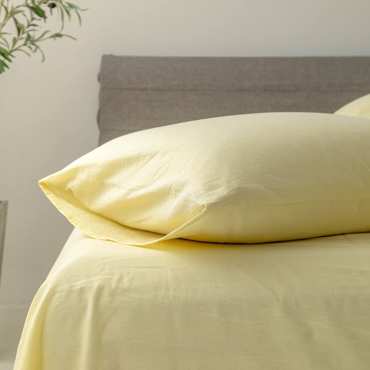 Yellow Duvet Cover, Boho Duvet, 3 Pieces Bedding Sets, Yellow Pastel ...