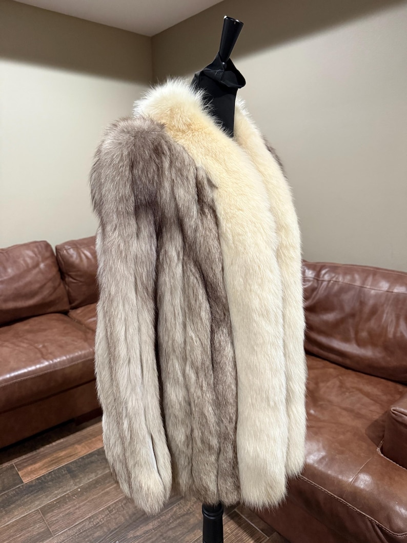 Saga Fox Fur Coat, Vintage Fox Fur Coat, Fox Fur Coat, Saga Fox, Shadow ...