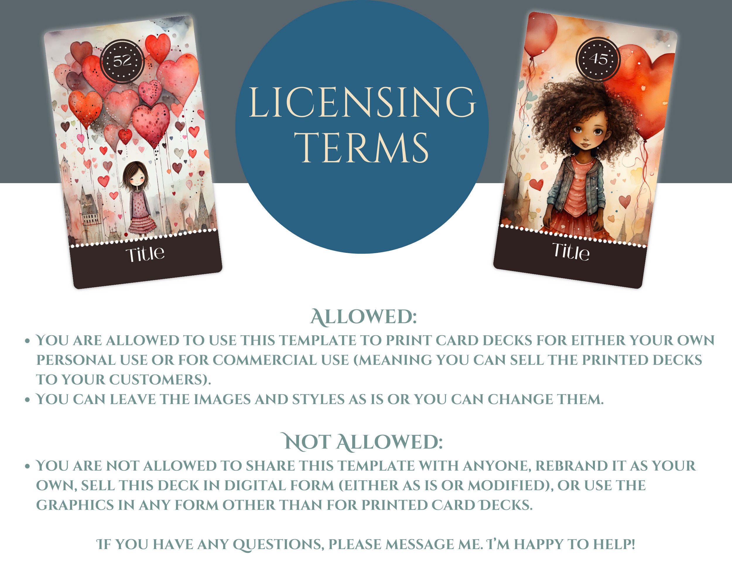 Inner Child Printable Oracle Card Deck, Editable Canva Template, Oracle ...