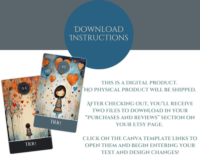 Inner Child Printable Oracle Card Deck, Editable Canva Template, Oracle ...