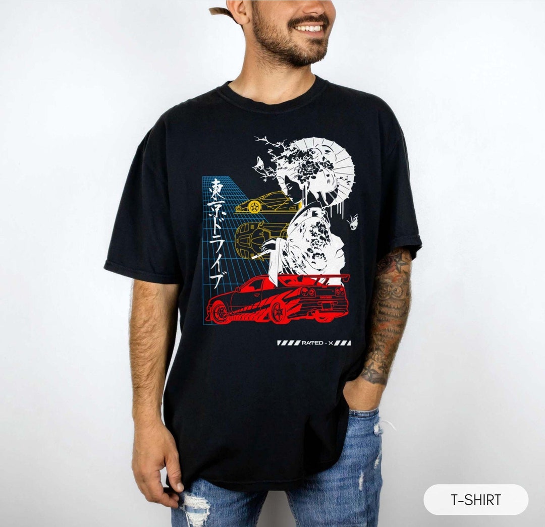 JDM Tokyo Drift Shirt Japanese Street Racer Hoodie for Him Car ...