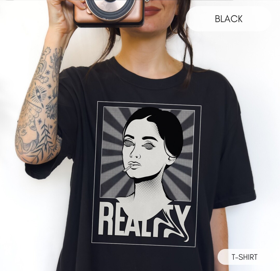 Nihilism T-shirt Oddcore Apparel Dystopian Shirt Junji Ito Aesthetic ...