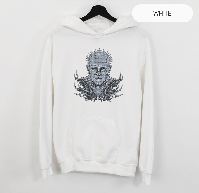 Hellraiser Pinhead Hoodie: Cult Classic Horror Movie Sweatshirt - Etsy