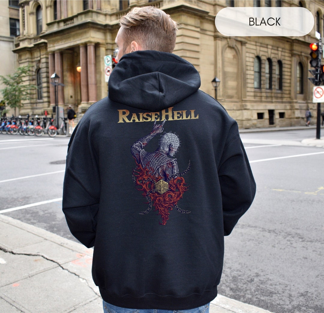 Hellraiser Pinhead Hoodie: Cult Classic Horror Movie Sweatshirt - Etsy