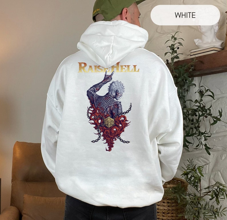 Hellraiser Pinhead Hoodie: Cult Classic Horror Movie Sweatshirt - Etsy