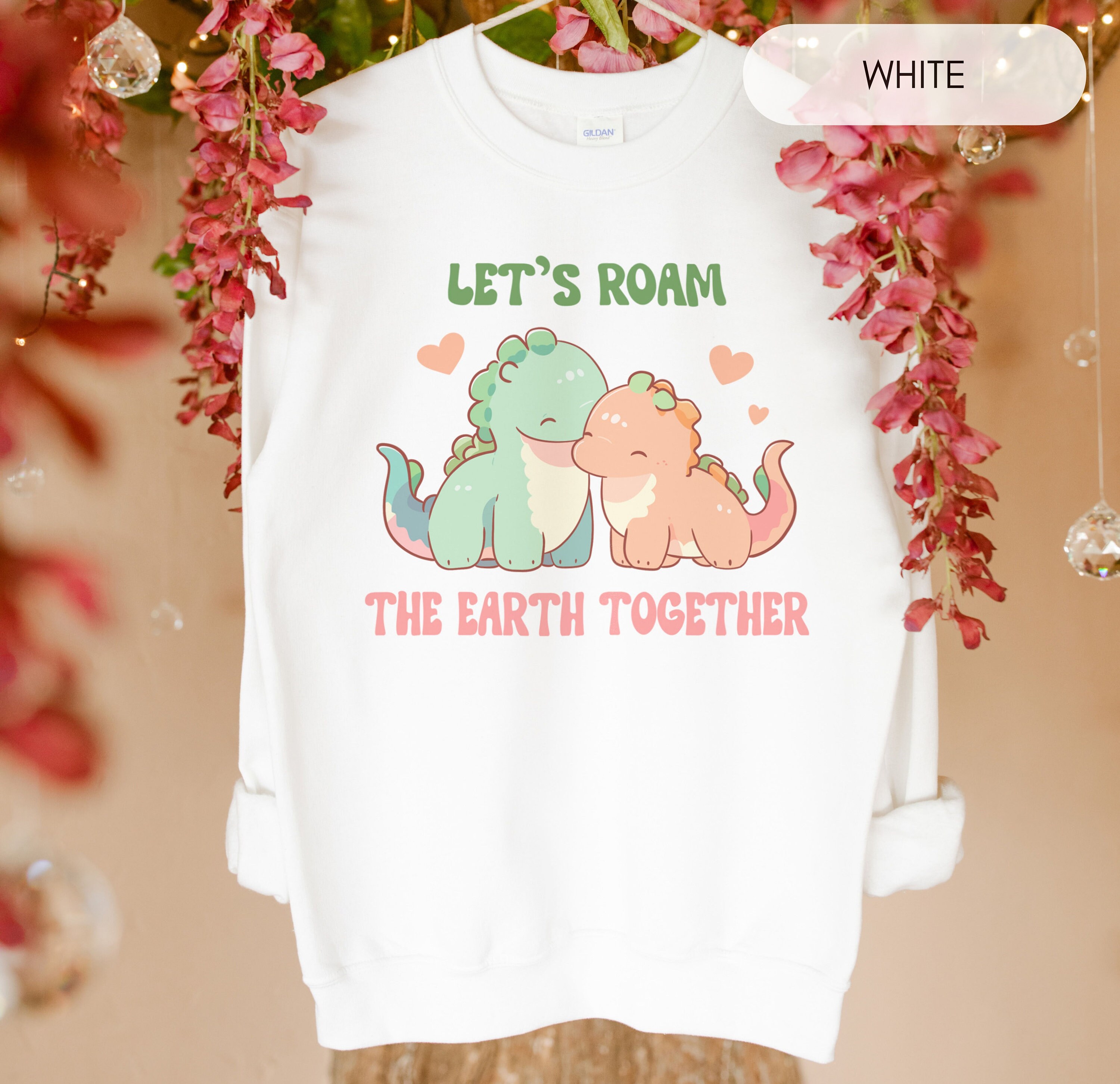 Cartoon Dinosaurs Cute Dinosaur Design Dinosaur Sweater Cute Present ...