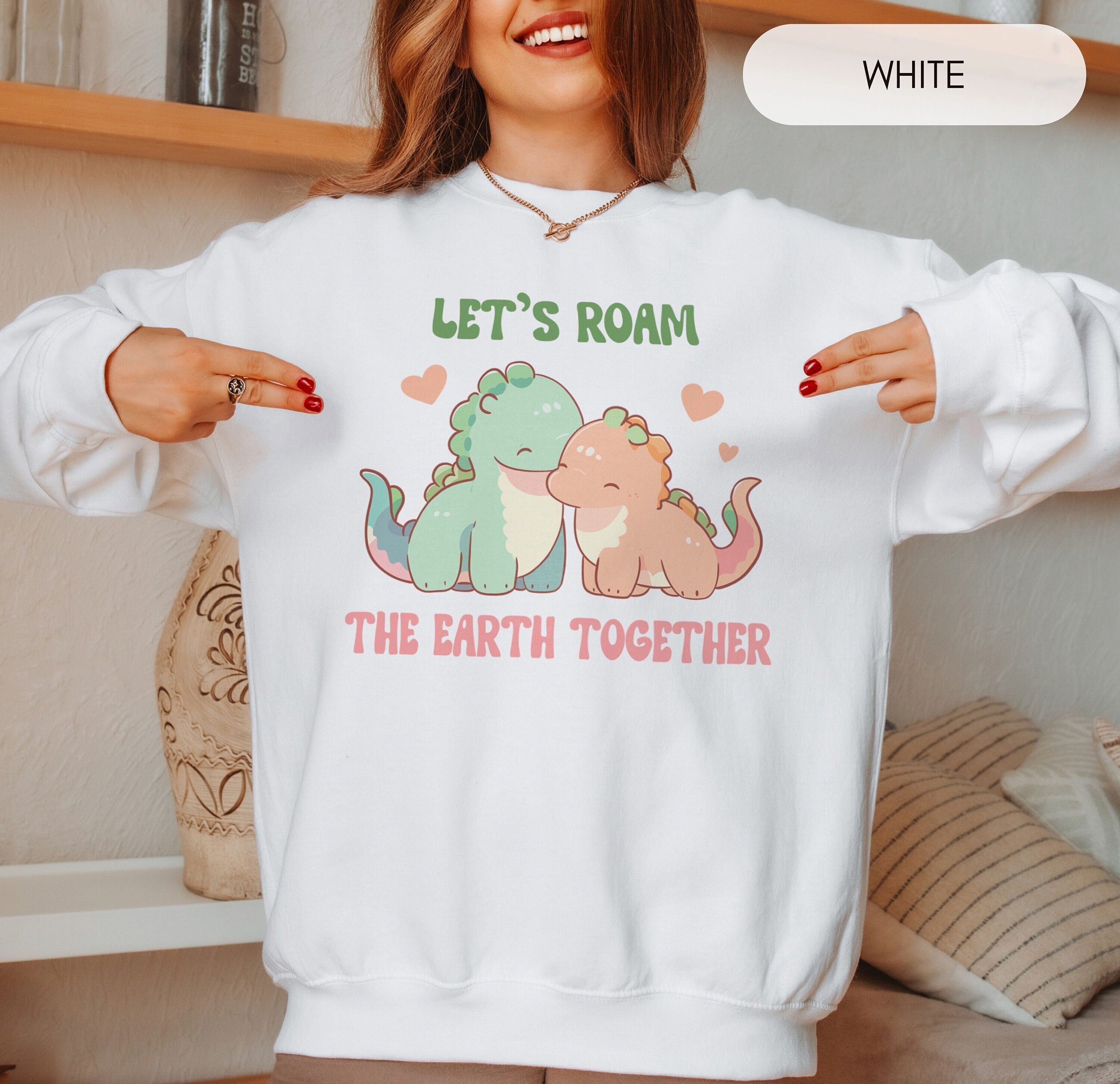 Cartoon Dinosaurs Cute Dinosaur Design Dinosaur Sweater Cute Present ...