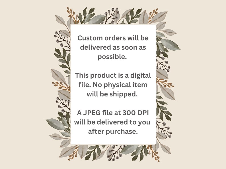 DIGITAL DOWNLOAD | Family Flower Bouquet | Birth Month Flower | Custom ...