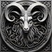 3D Aries Ram Laser Engrave File: Lightburn Ready PNG (digital Download ...