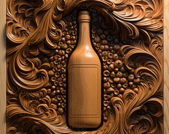 Laser Burn PNG 3D Illusion Engrave Laser Ready Lightburn File Digital ...