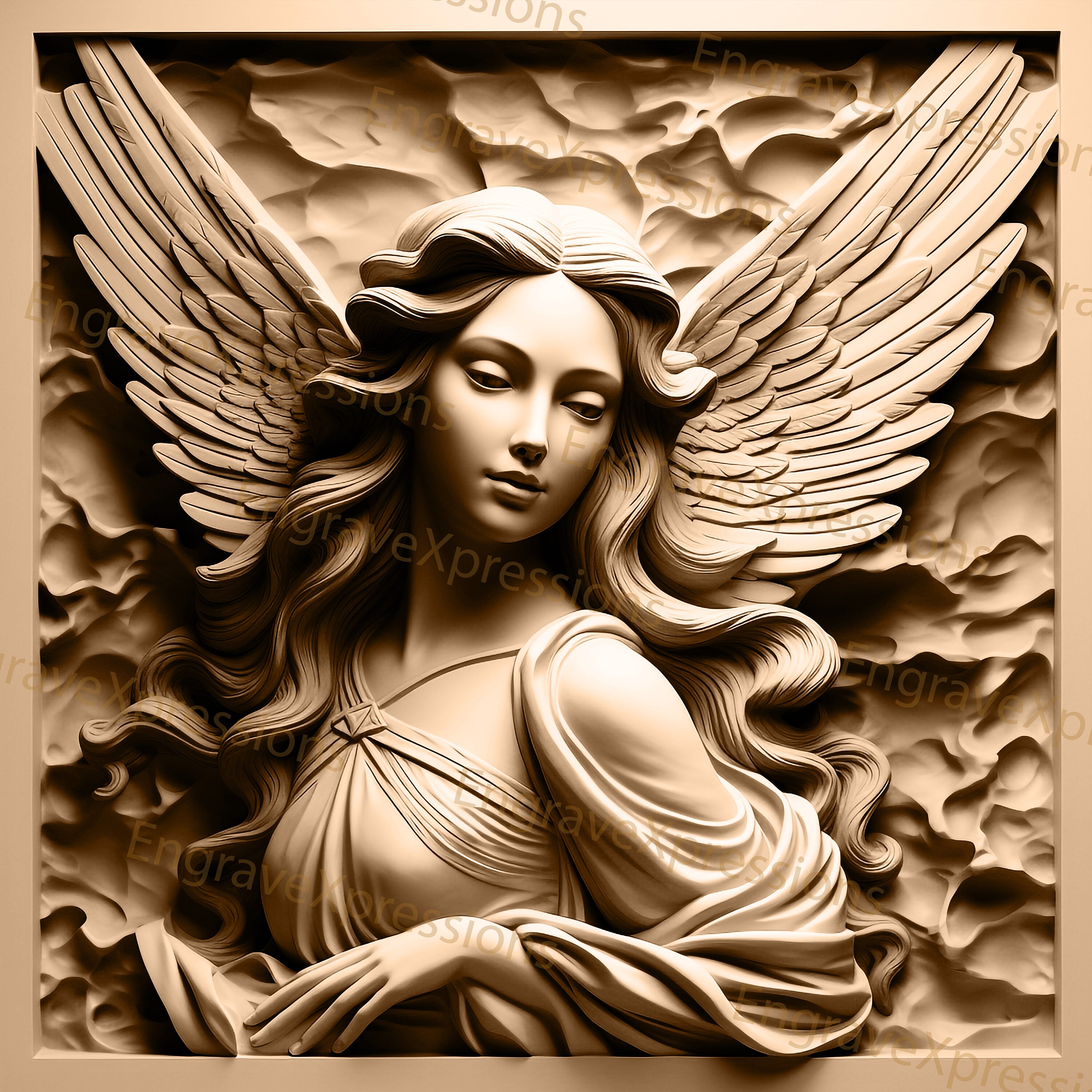 Laser Burn PNG 3D Illusion Engrave Laser Ready Lightburn File Digital ...