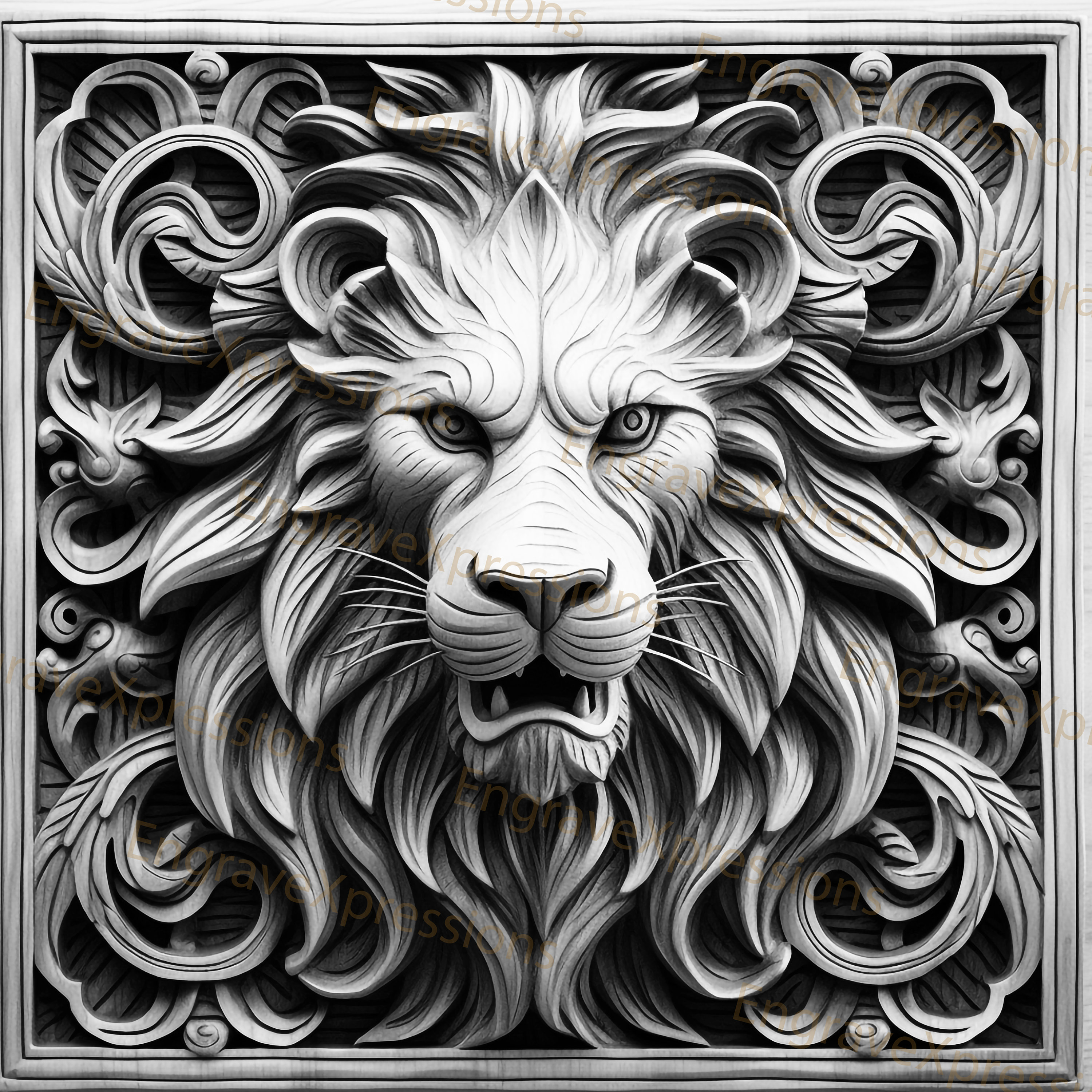 Laser Burn PNG 3D Illusion Engrave Laser Ready Lightburn File Digital ...