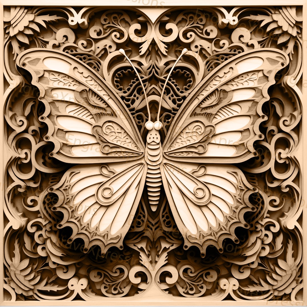 Laser Burn PNG | 3D Illusion | Engrave | Laser Ready | Lightburn File ...